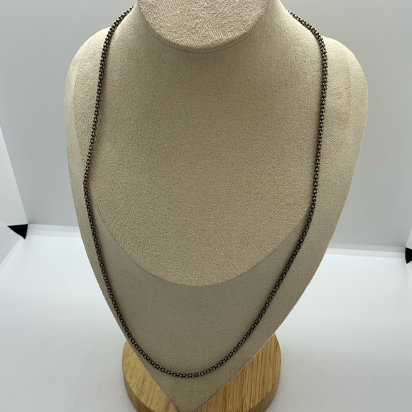 Samuel B. | Jewelry | Samuel B 8 Oxidized Popcorn Chain | Poshmark